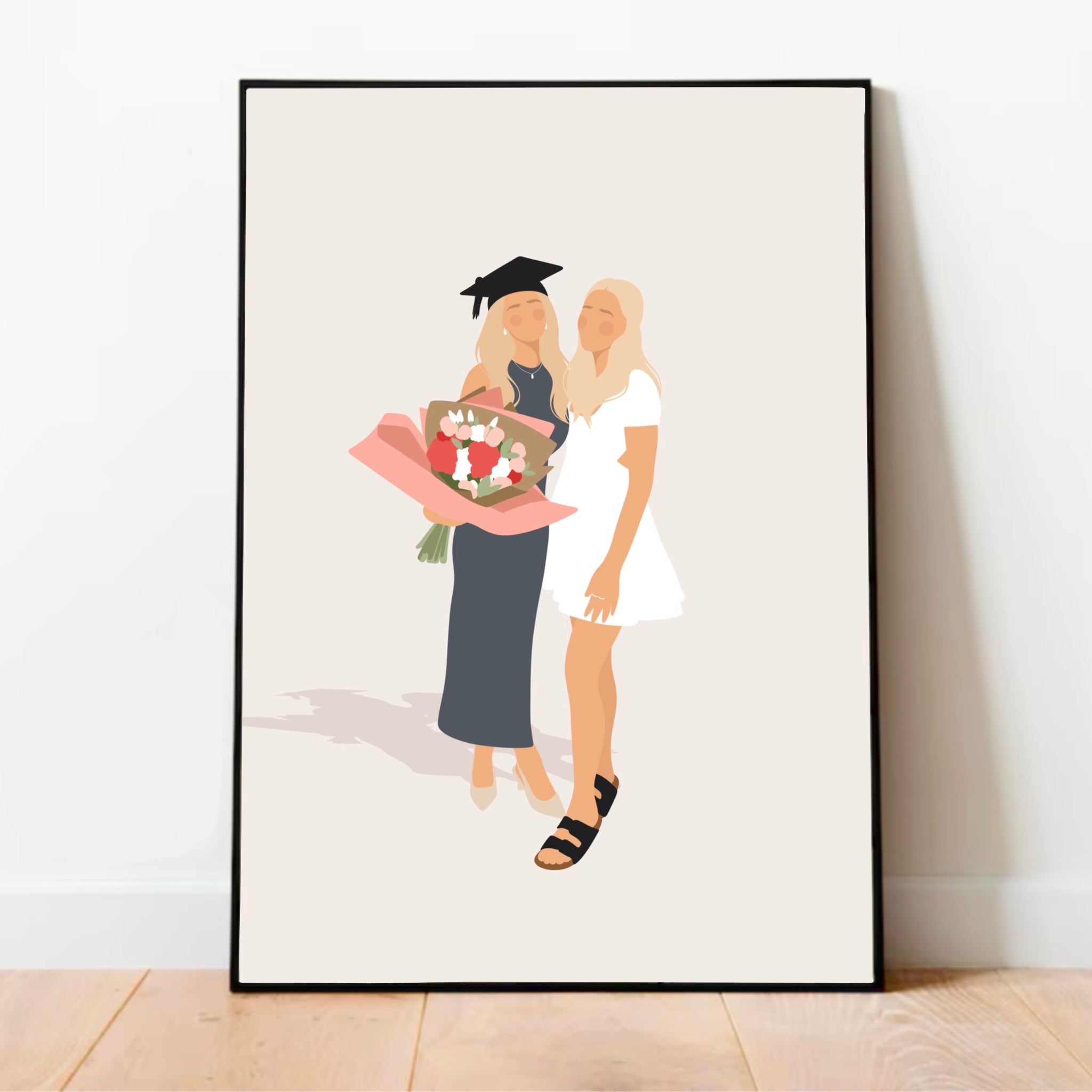 BASIC Custom Illustration – Illustrationsbyelle