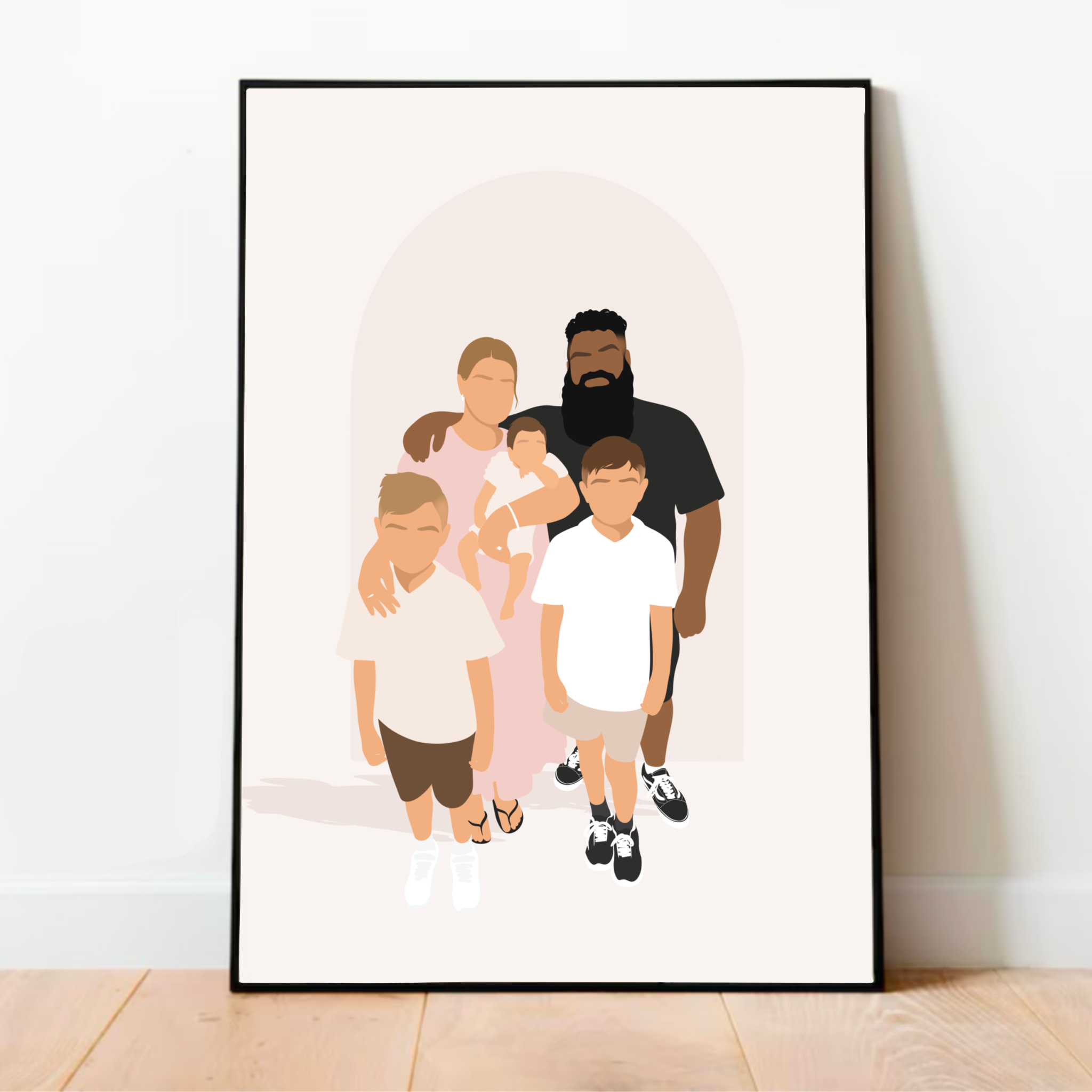 BASIC Custom Illustration – Illustrationsbyelle